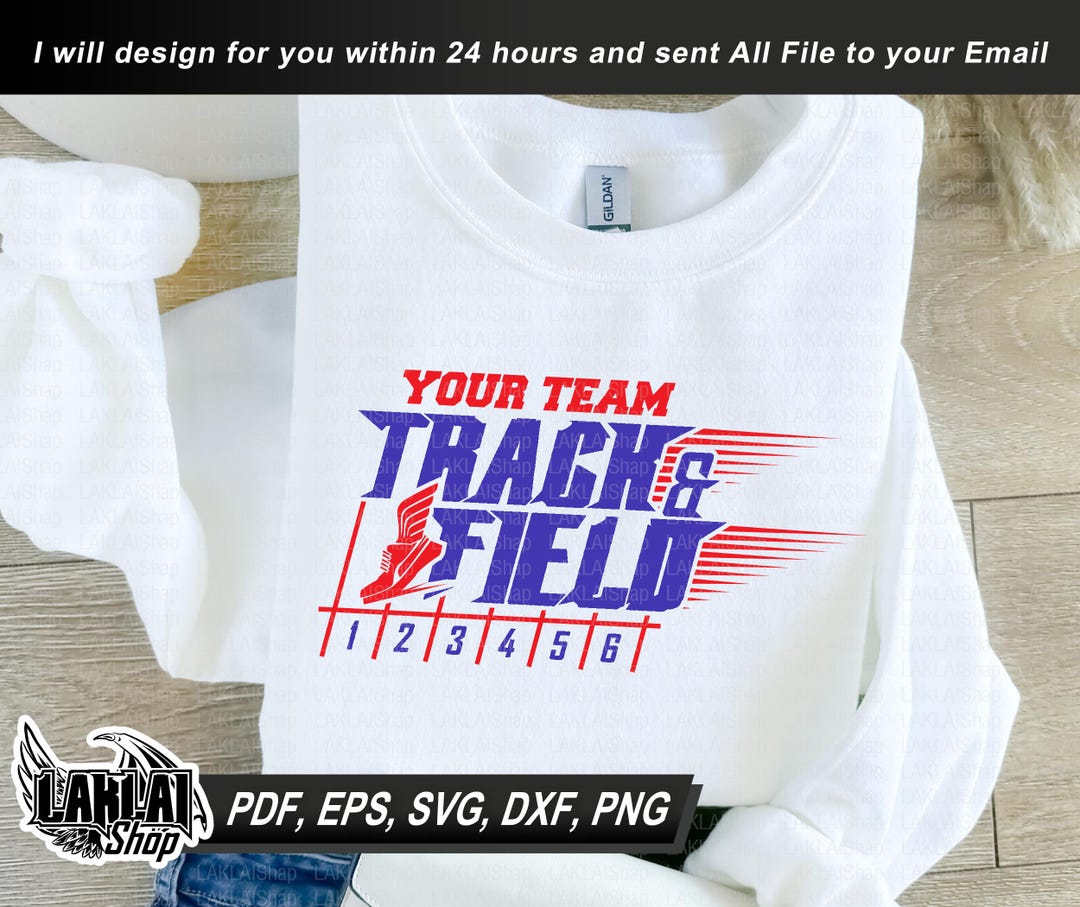 Your Team Track and Field Template Svg, Track Svg, School Mascot Svg ...