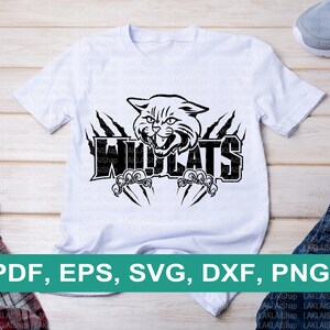 Wildcats Claws Svg, Wildcats Svg, Wildcats Mascot Svg, Wildcats Pride ...