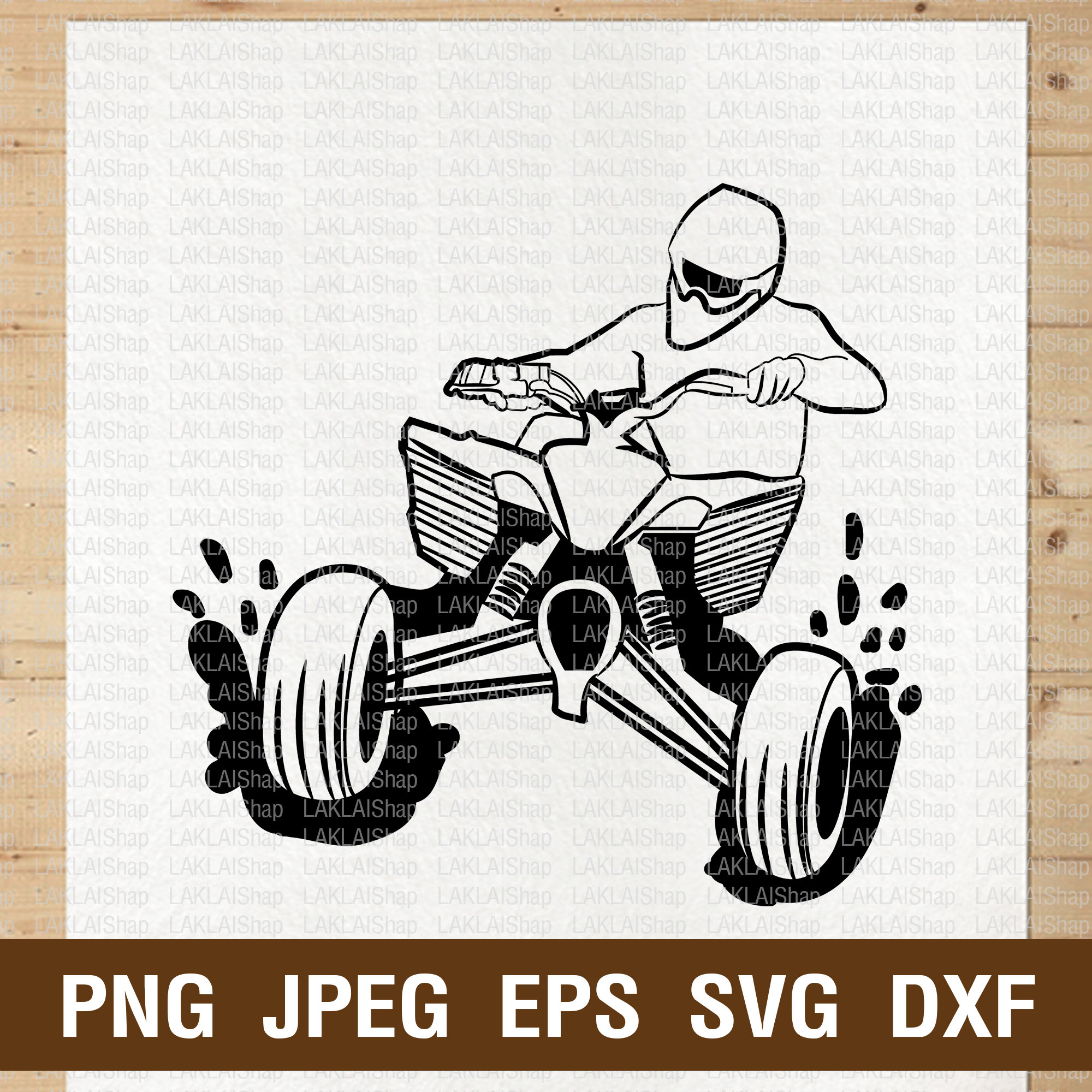 4-wheeler SVG. - Etsy