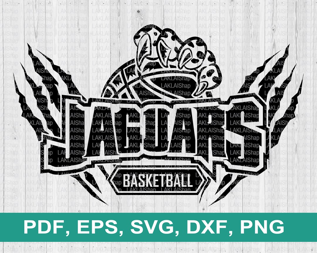 Jaguars Basketball Mascot SVG, Claws Spirit Design (digital File) - Etsy