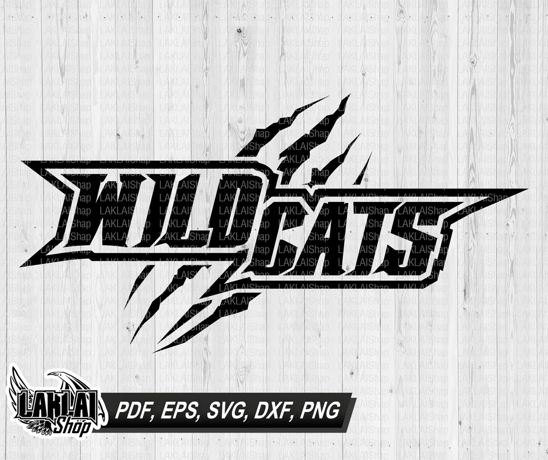 Wildcats Mascot Svg, Wildcats Claws Svg, Wildcat Svg, Wildcats Spirit ...