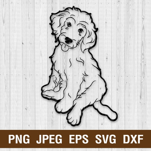 Goldendoodle Svg - Etsy