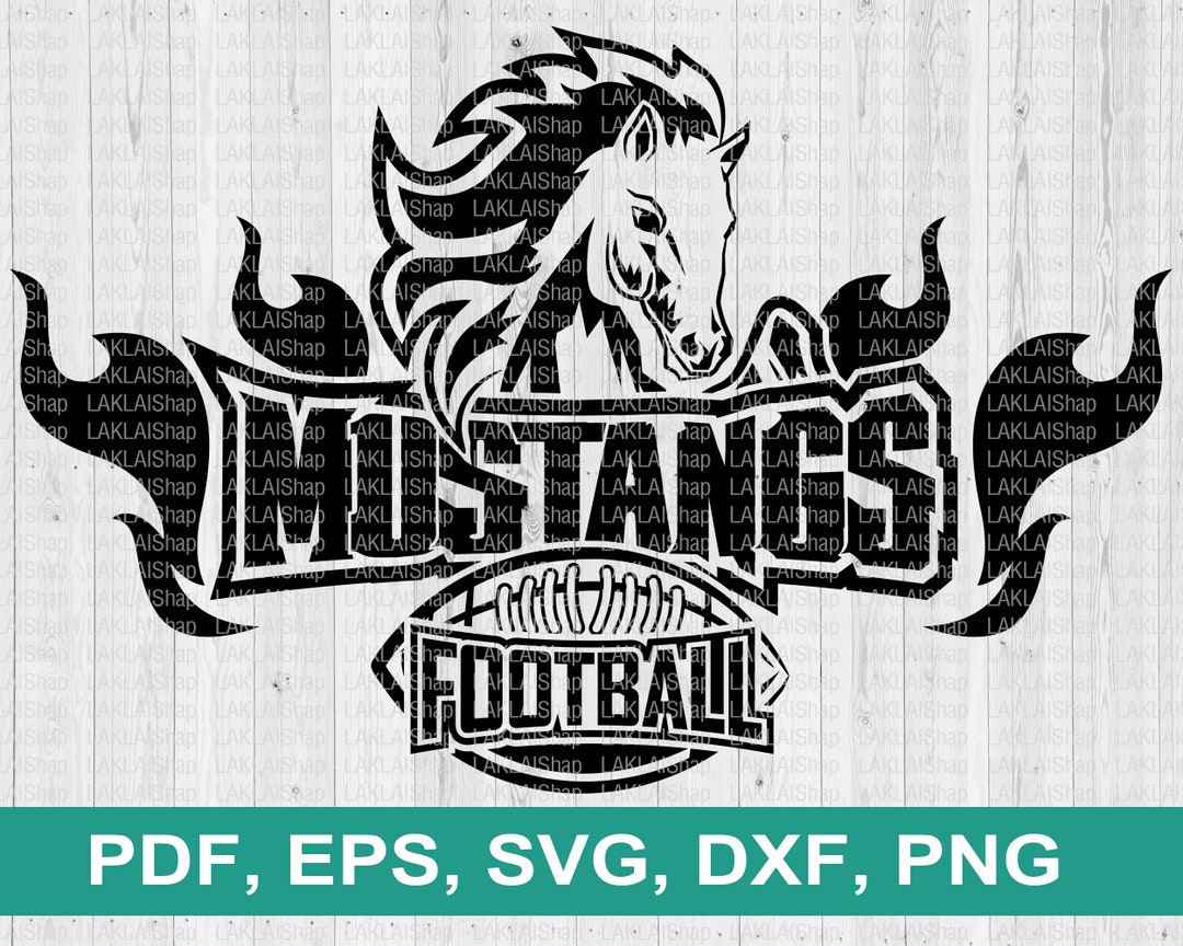 Mustangs Football Svg, Mustangs Svg, Mustang Cheer Svg, Mustangs Mascot ...