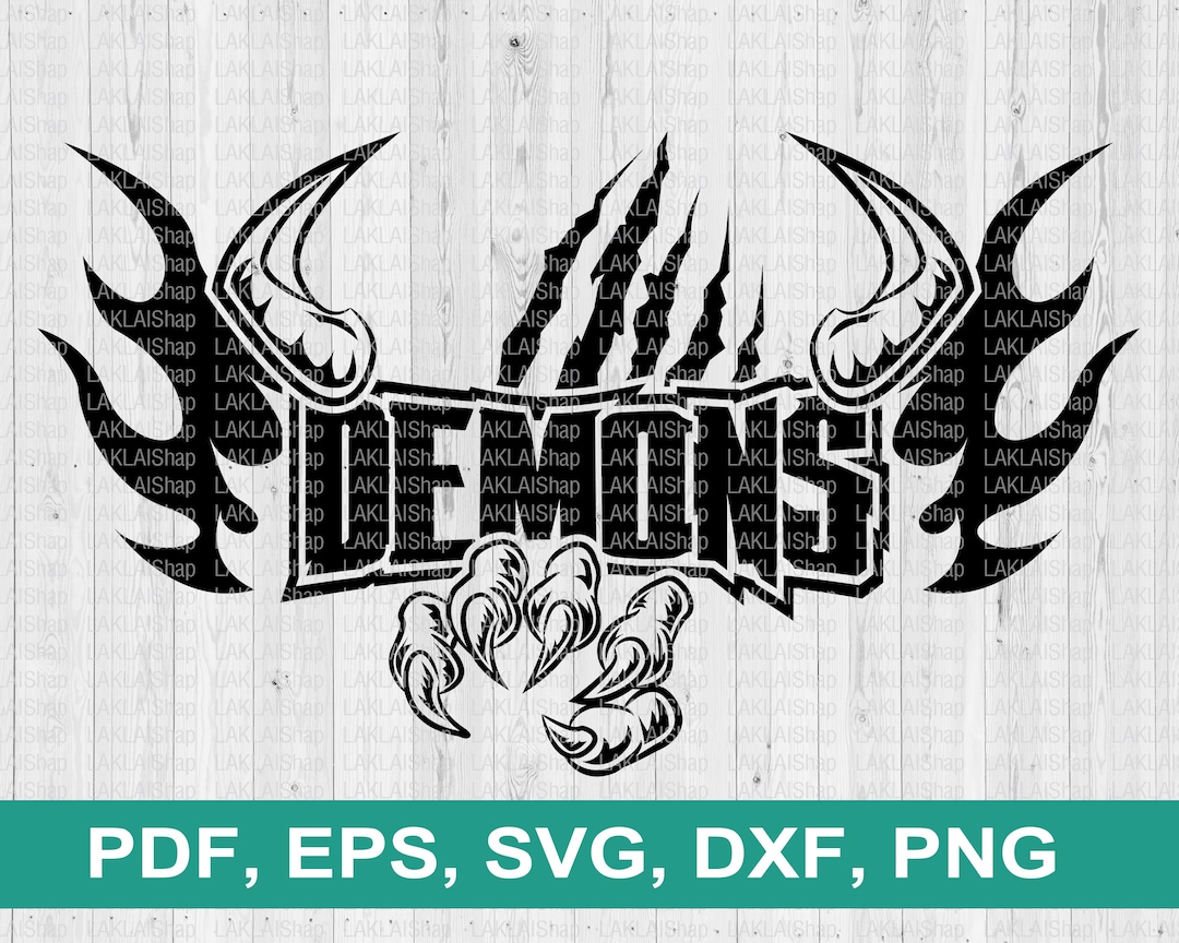 Demons Svg, Demons School, Demons Spirit Svg, Demons Shirt Svg, Demons ...