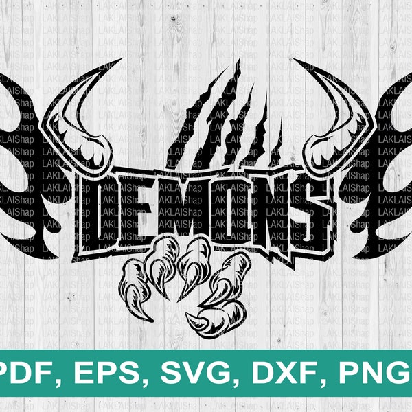 Demons School Logo - Etsy