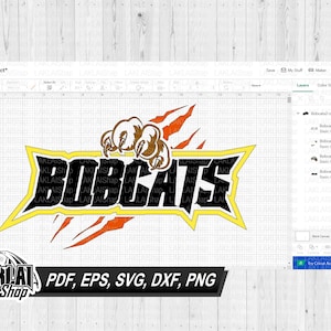 Bobcats Svg, Bobcats Mascot Svg, Bobcats Spirit Svg, Bobcats School Svg ...