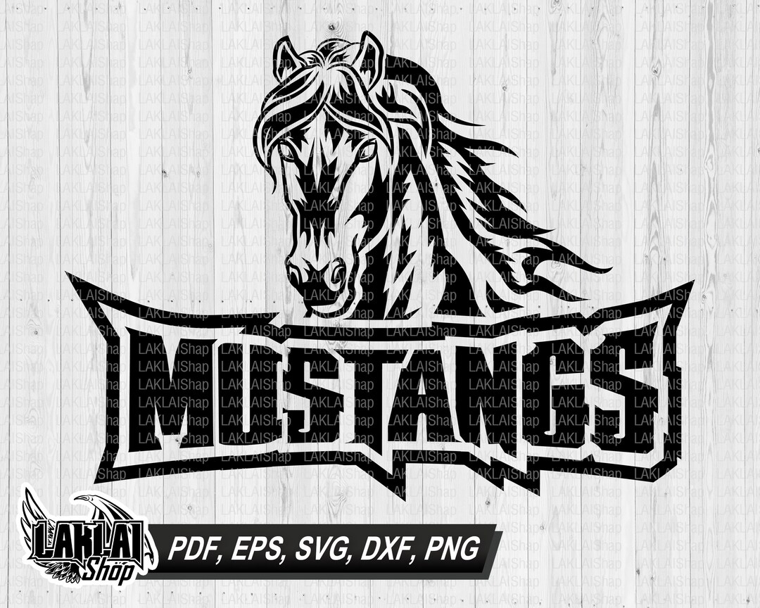 Mustangs Spirit Svg, Mustangs Svg, Mustangs School Svg, Mustangs Mascot ...