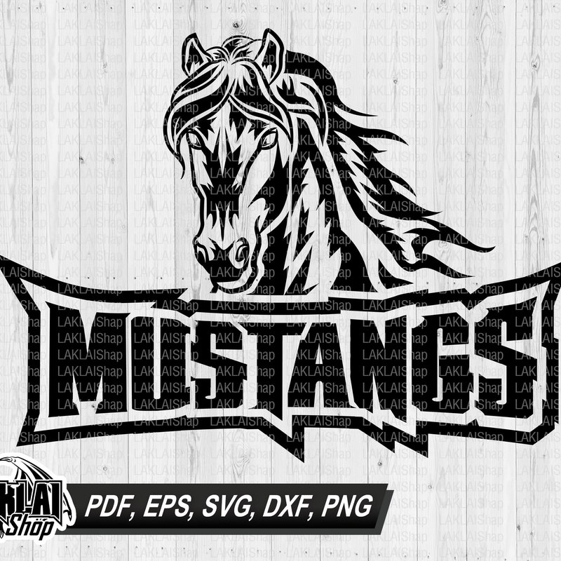 Mustang Svg - Etsy