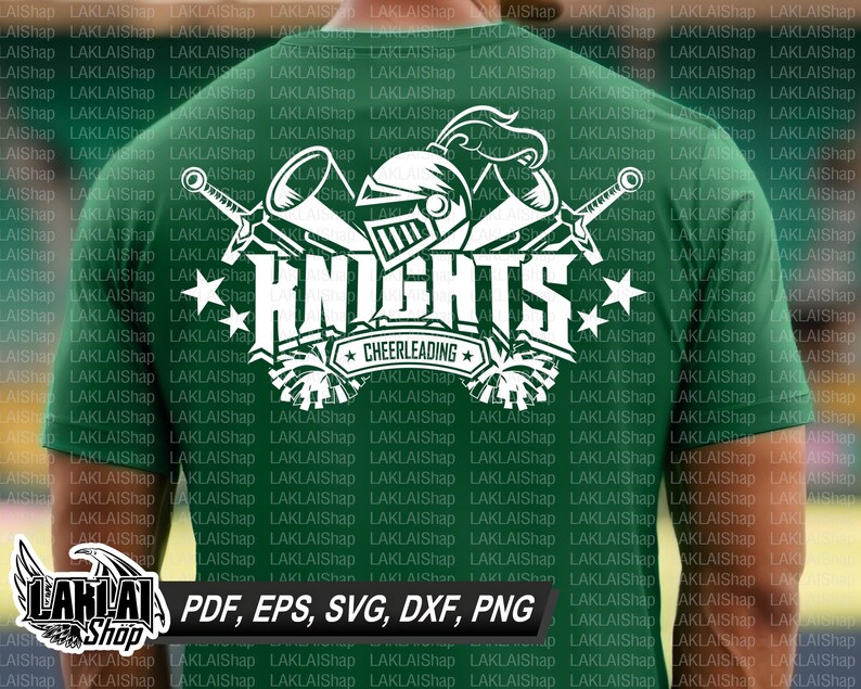 Knights Cheer Svg, Knights Cheerleading Svg,knights Svg,knight Spirit ...