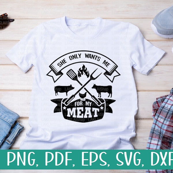 I Rub My Meat Svg - Etsy