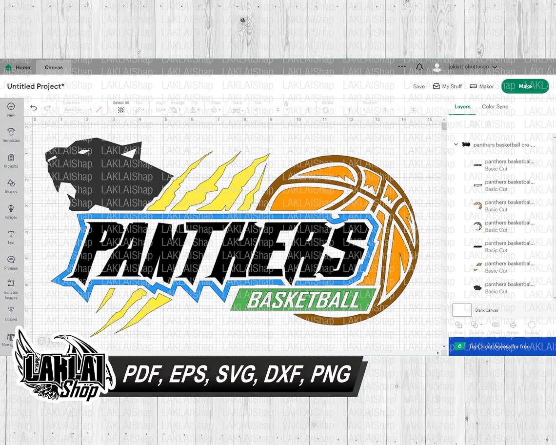 Panther Basketball Svg, Basketball Svg, Panthers School Spirit ...