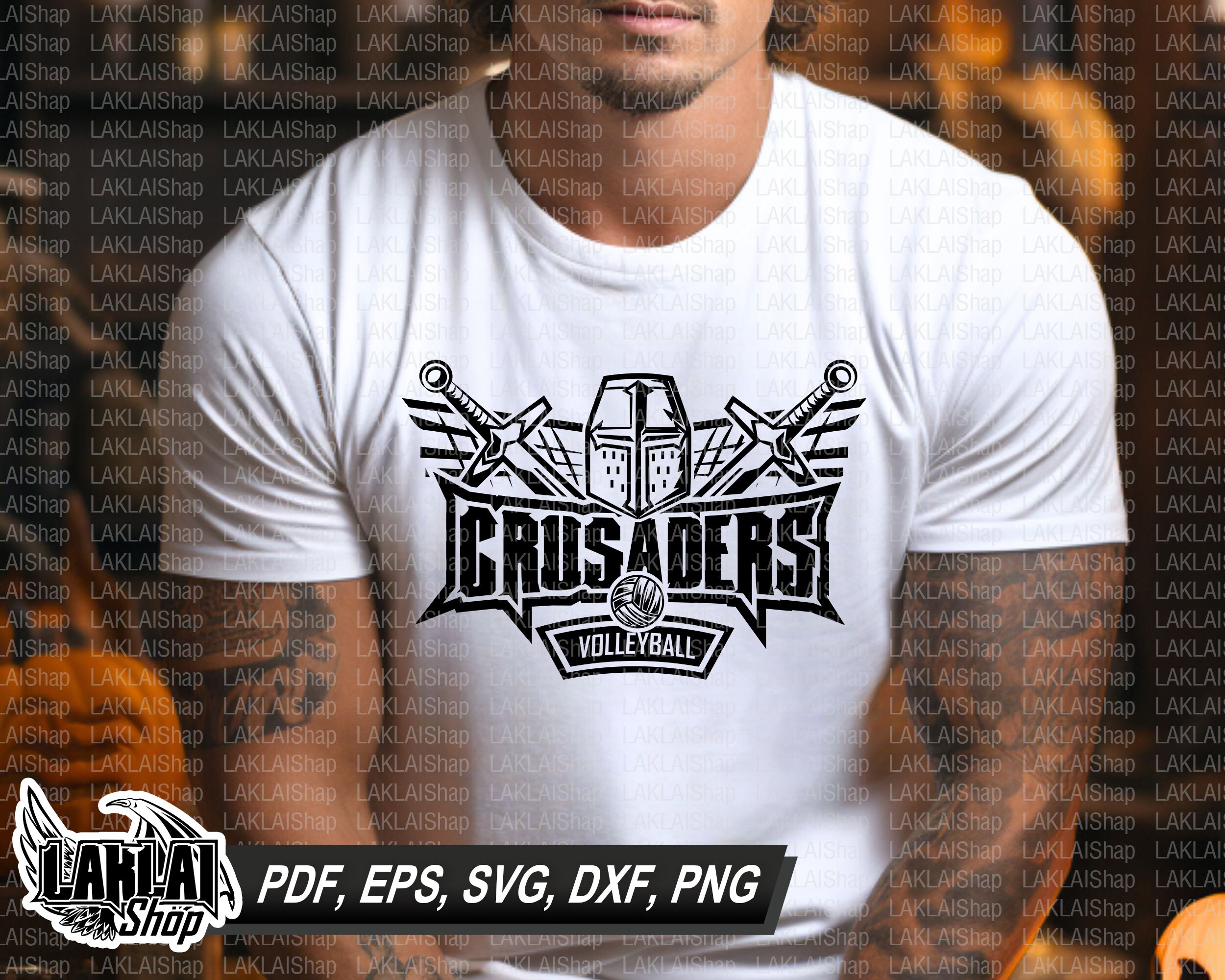 Crusaders Volleyball Team Mascot SVG, School Spirit (digital File) - Etsy