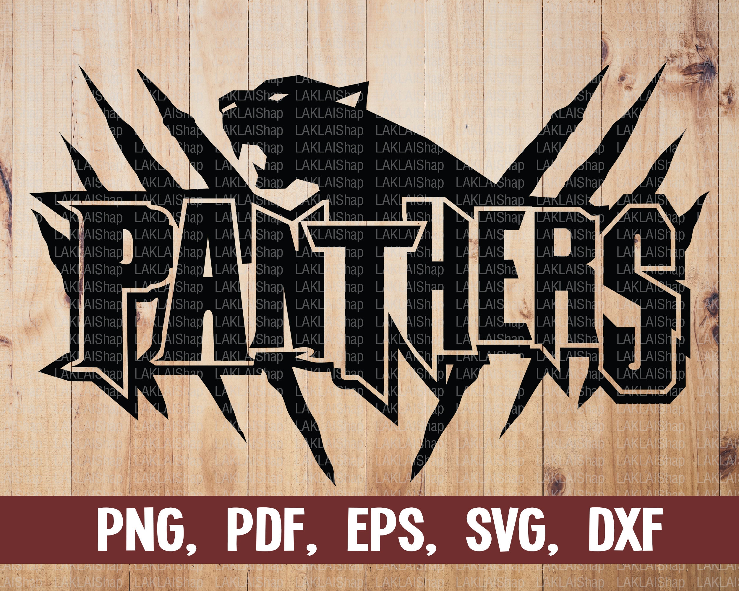 Panther Scratches Svg Panthers Svg School Spirit Shirt - Etsy UK