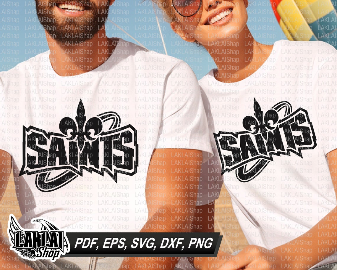 Saints Mascot SVG, School Spirit Design (digital Download) - Etsy