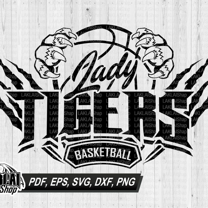 Tiger Basketball Svg - Etsy