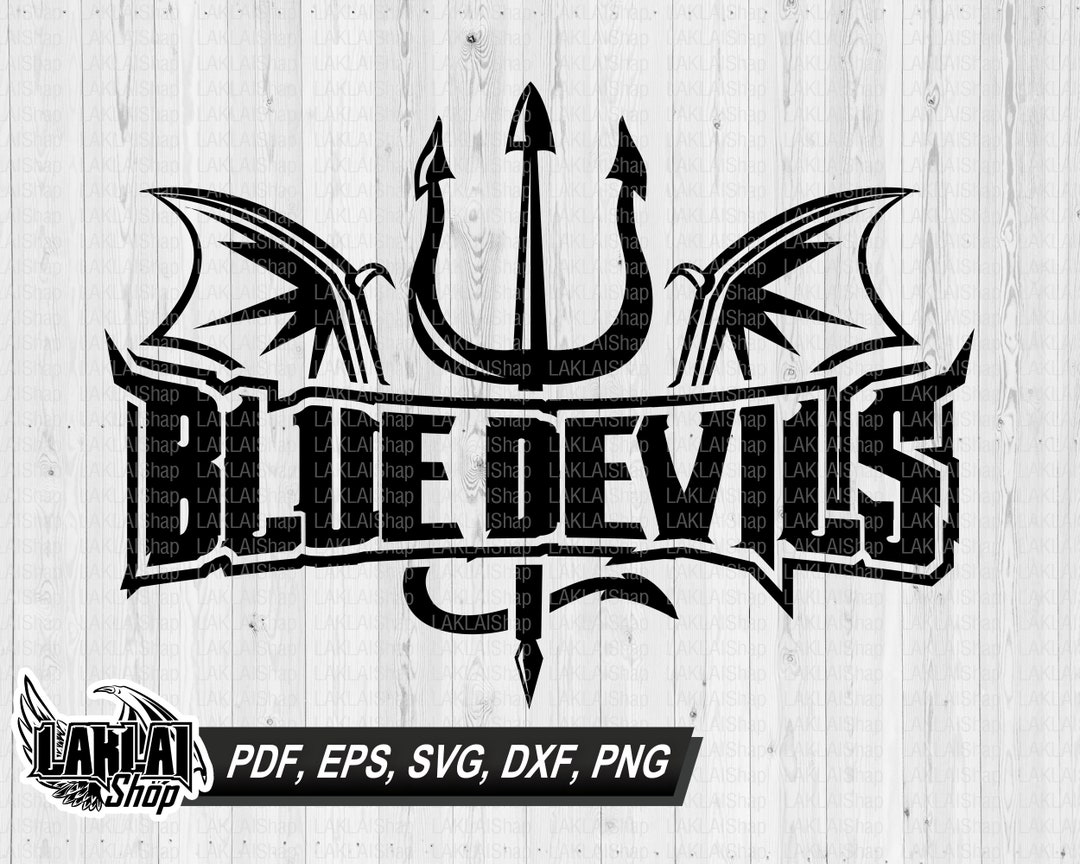 Blue Devils Mascot Svg, Blue Devils Svg, Blue Devils,school School ...