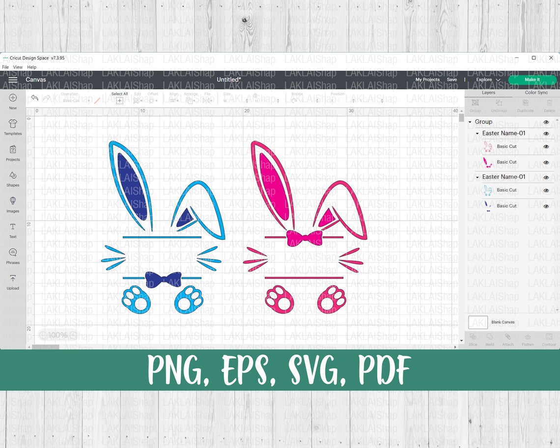 Bunny Name Svgbunny Svg Easter Bunny Svg Rabbit Easter Svg - Etsy