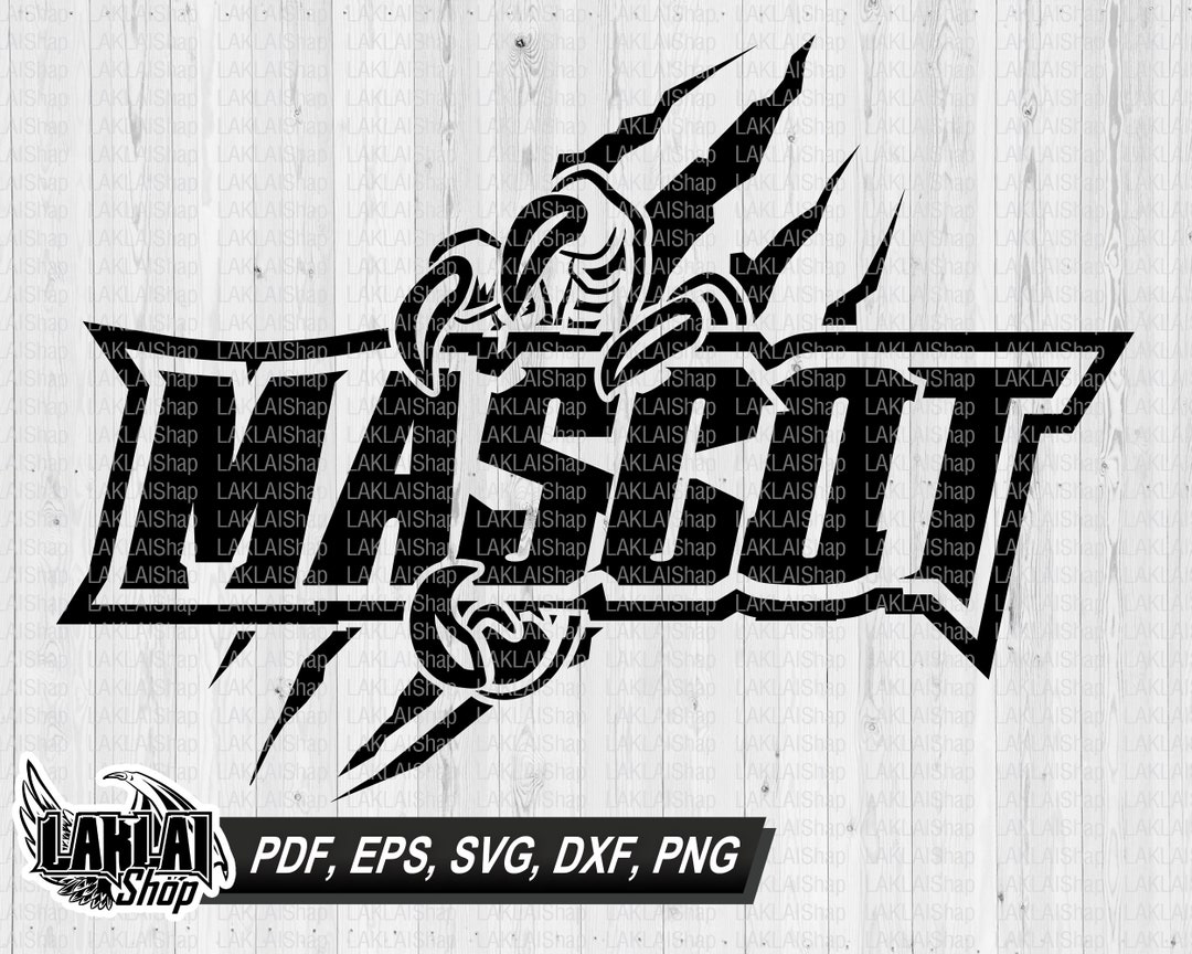 Your Mascot Scratch Claws Svg, Personalized Svg, Your Team Svg, Mascot ...