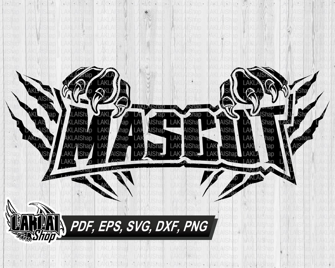 Your Mascot Claws Svg, Personalized Svg, School Svg, Your Team Svg ...
