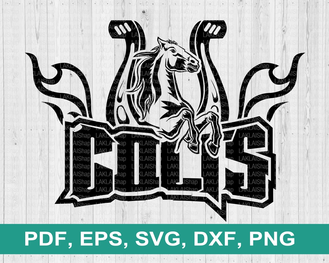 Horses of Flame Svg, Colts Svg,colts Mascot Svg, Colts Spirit Svg ...
