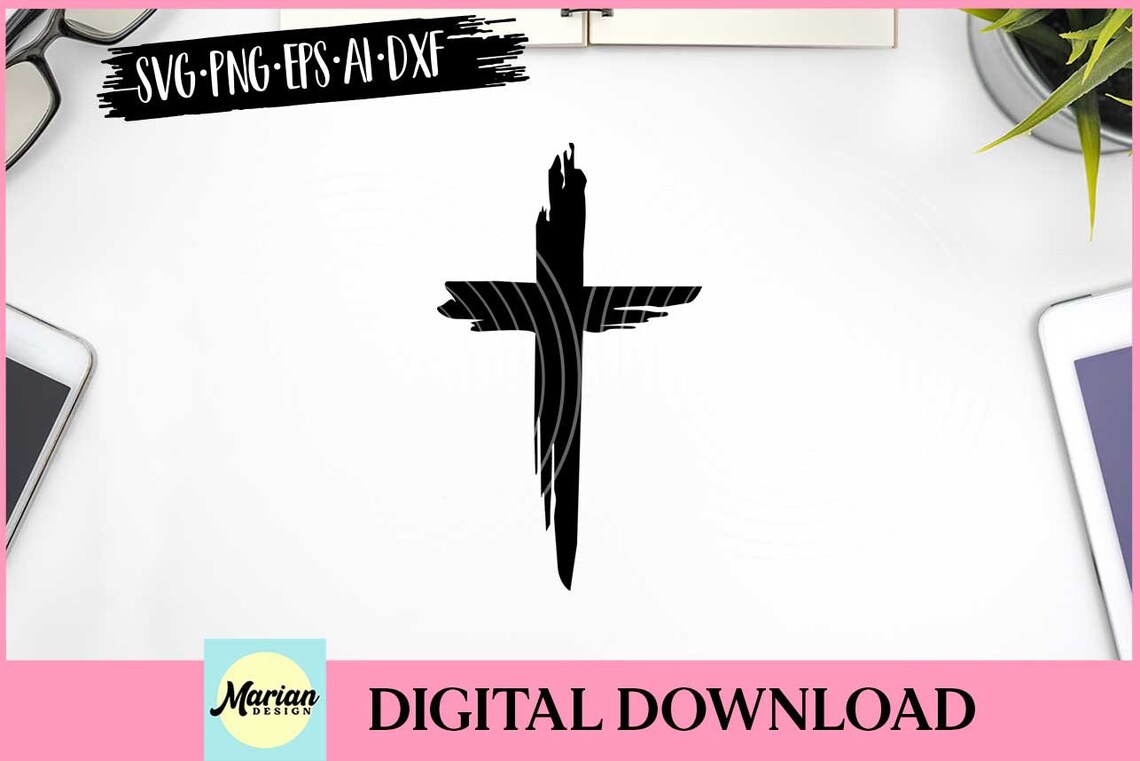 Cross SVG Cross Svg File Cross Cut File Christian Cross - Etsy