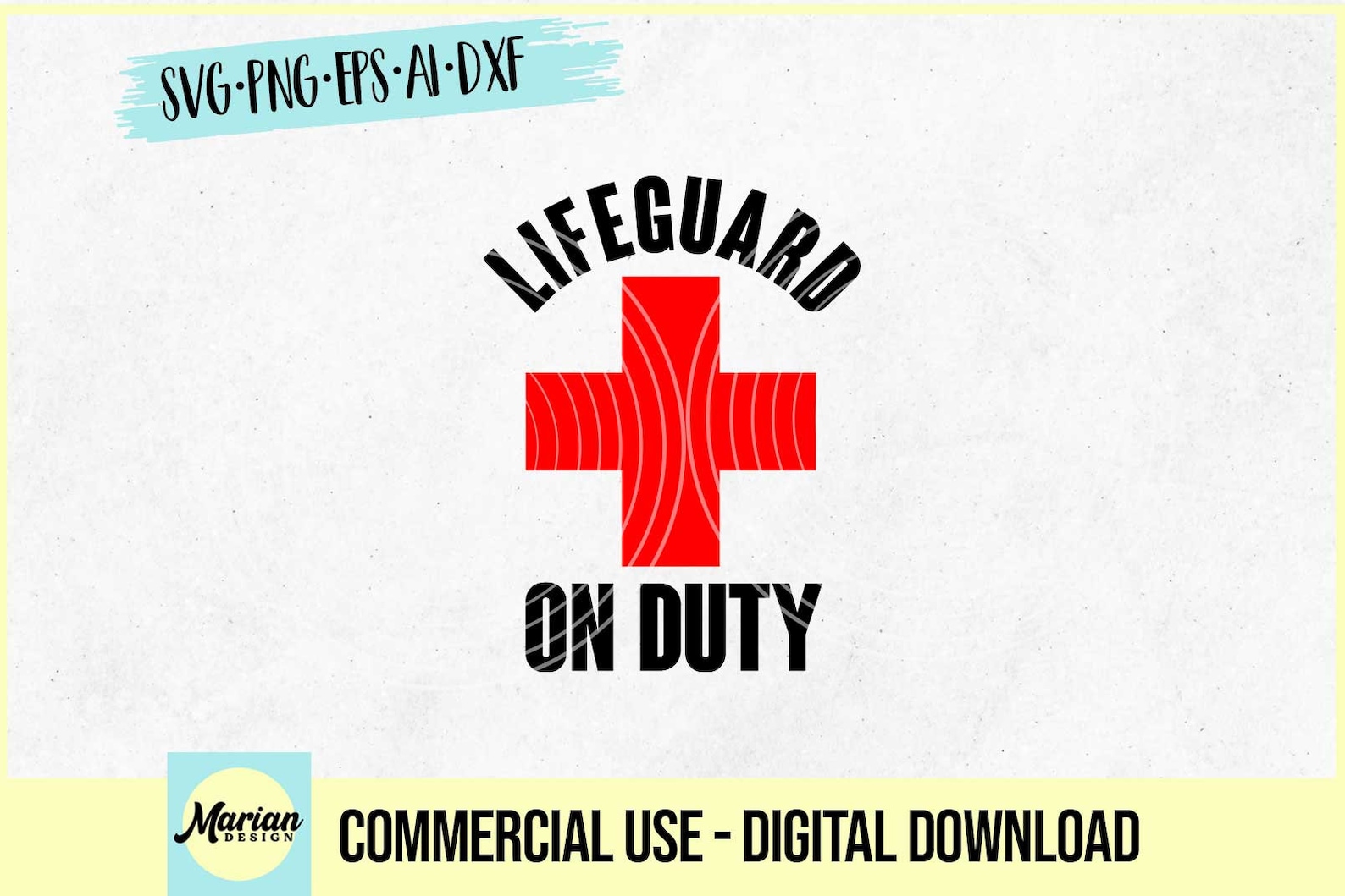 Lifeguard on Duty Svg, Lifeguard Svg - Etsy