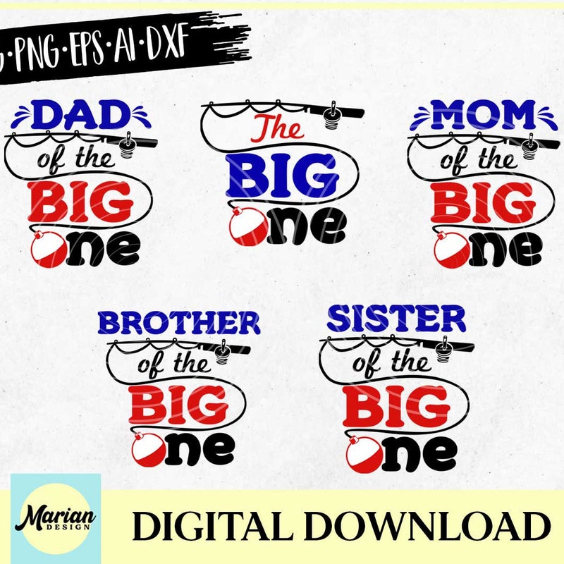 The Big One Svg - Etsy
