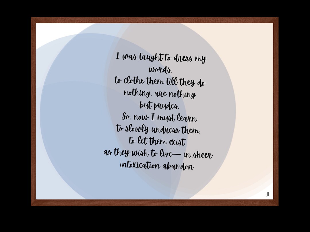 Original Poem Print: Love & Power Typography Art (digital Download) - Etsy