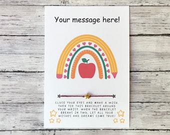 PEACE OUT Preschool/prek/pre-k End of School Year Wish Bracelet ...