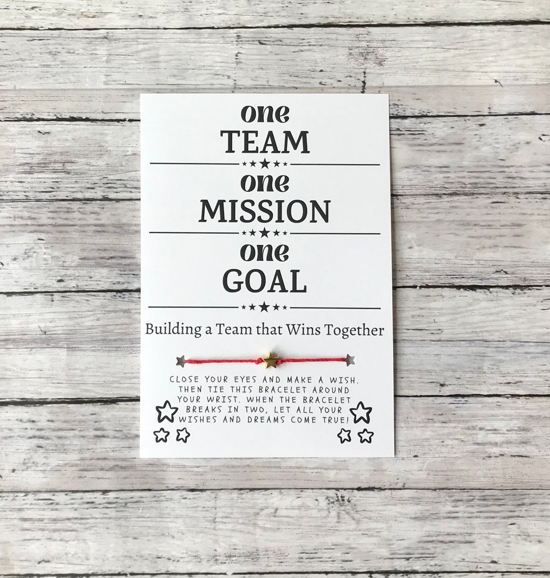 One Team One Mission One Goal Building a Team That Wins - Etsy