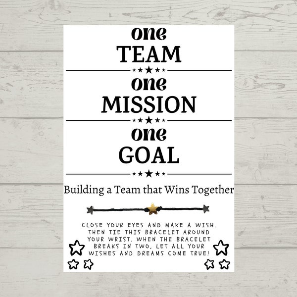 Team Bracelet - Etsy