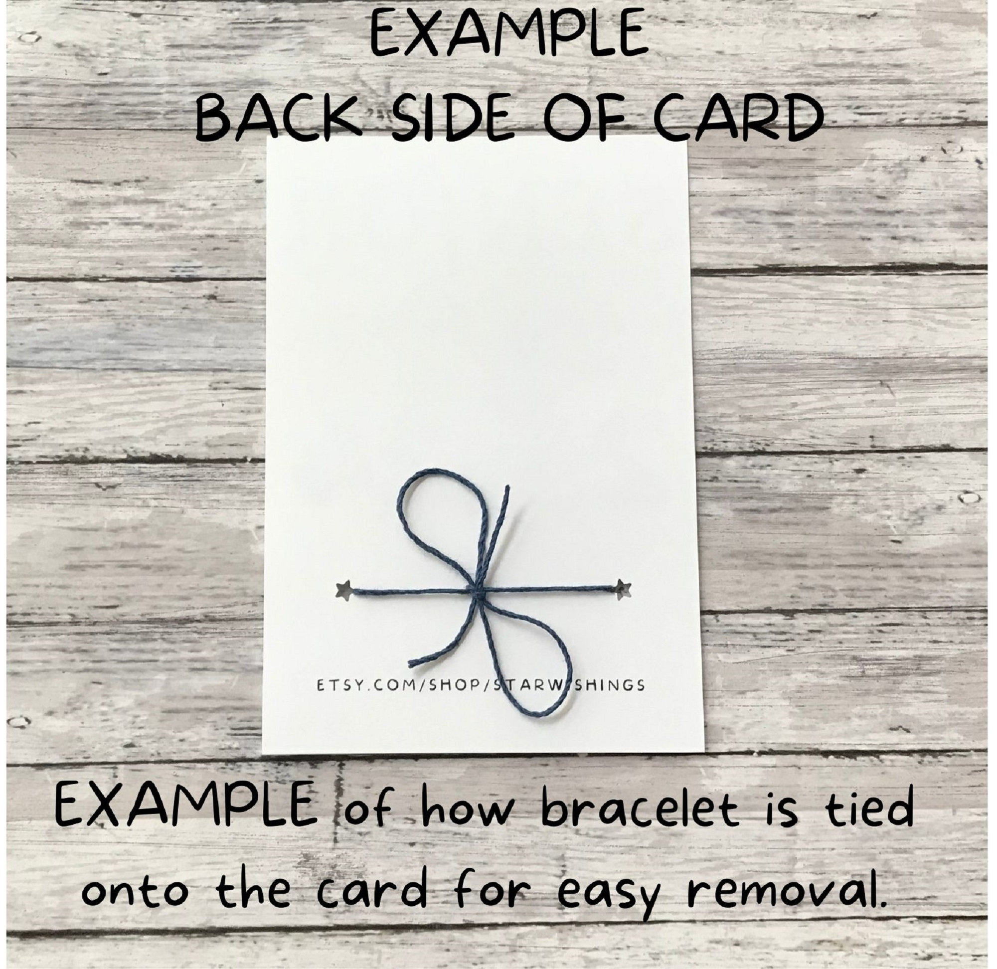 Volunteers, Volunteer Thank You Gift, Volunteer Card, Wish Bracelet ...