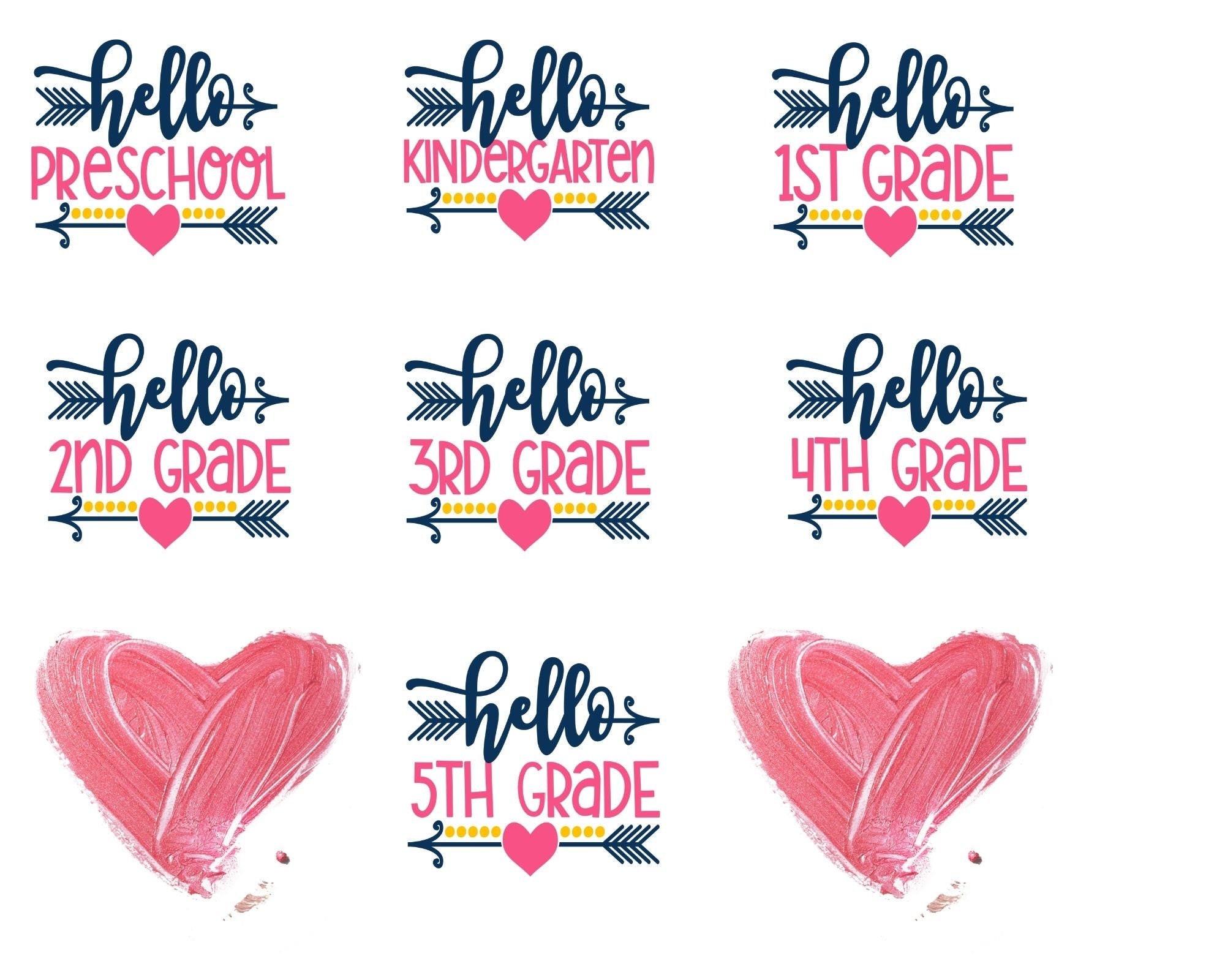 Back to School Wish Bracelet Hello Wish Bracelet Grade - Etsy