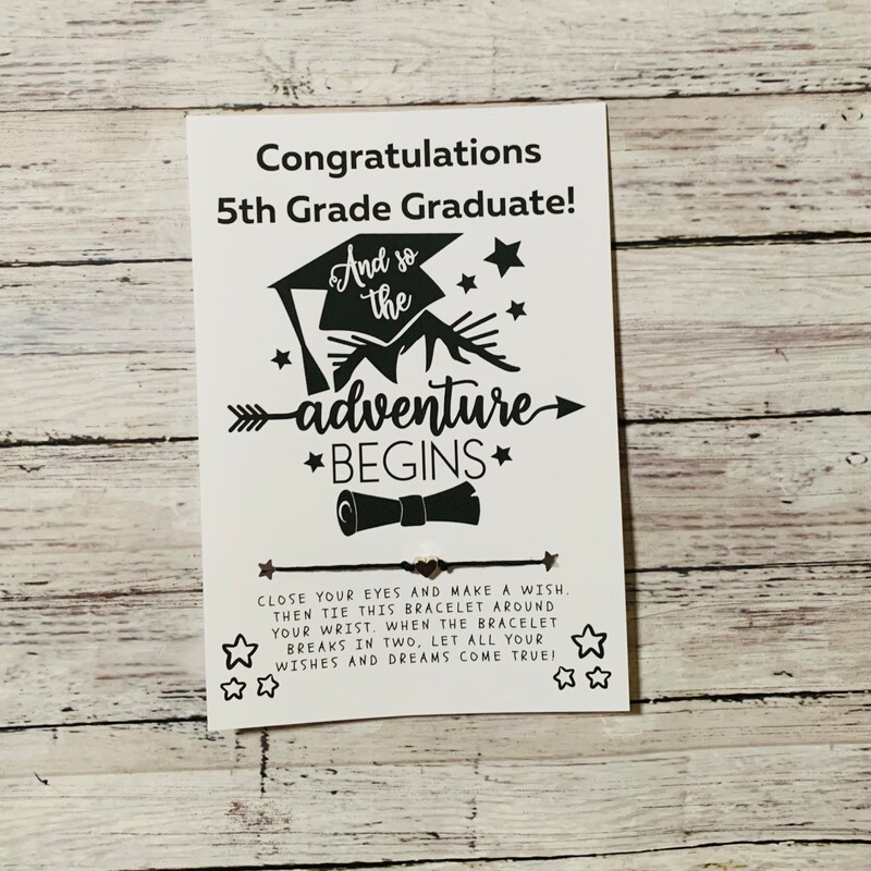 5th Grade Graduation - Etsy