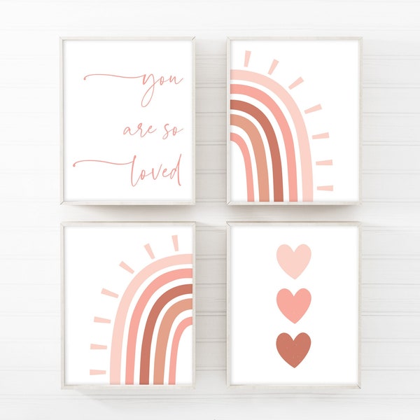 Boho Rainbow Nursery - Etsy