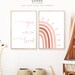 You Are so Loved Pink Rainbow Kids or Nursery Wall Art, Printable Boho ...