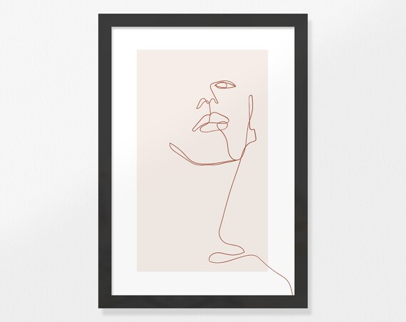 Line Art Print Abstract Drawing Print Abstract Line Art - Etsy