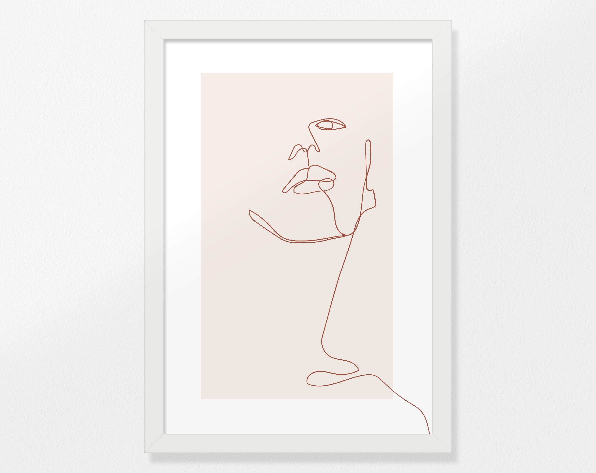 Line Art Print, Abstract Drawing Print, Abstract Line Art, Printable ...