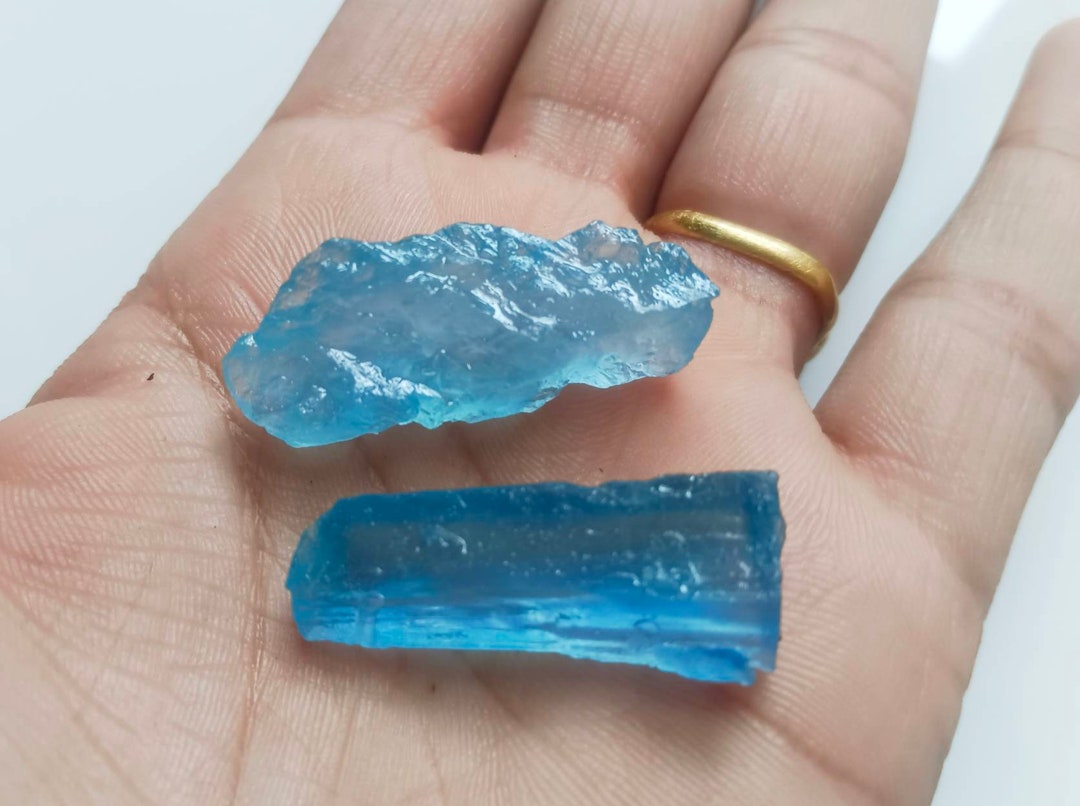 Natural Aquamarine Raw, Big Raw, Aquamarine Gemstone Raw, Rare Raw ...