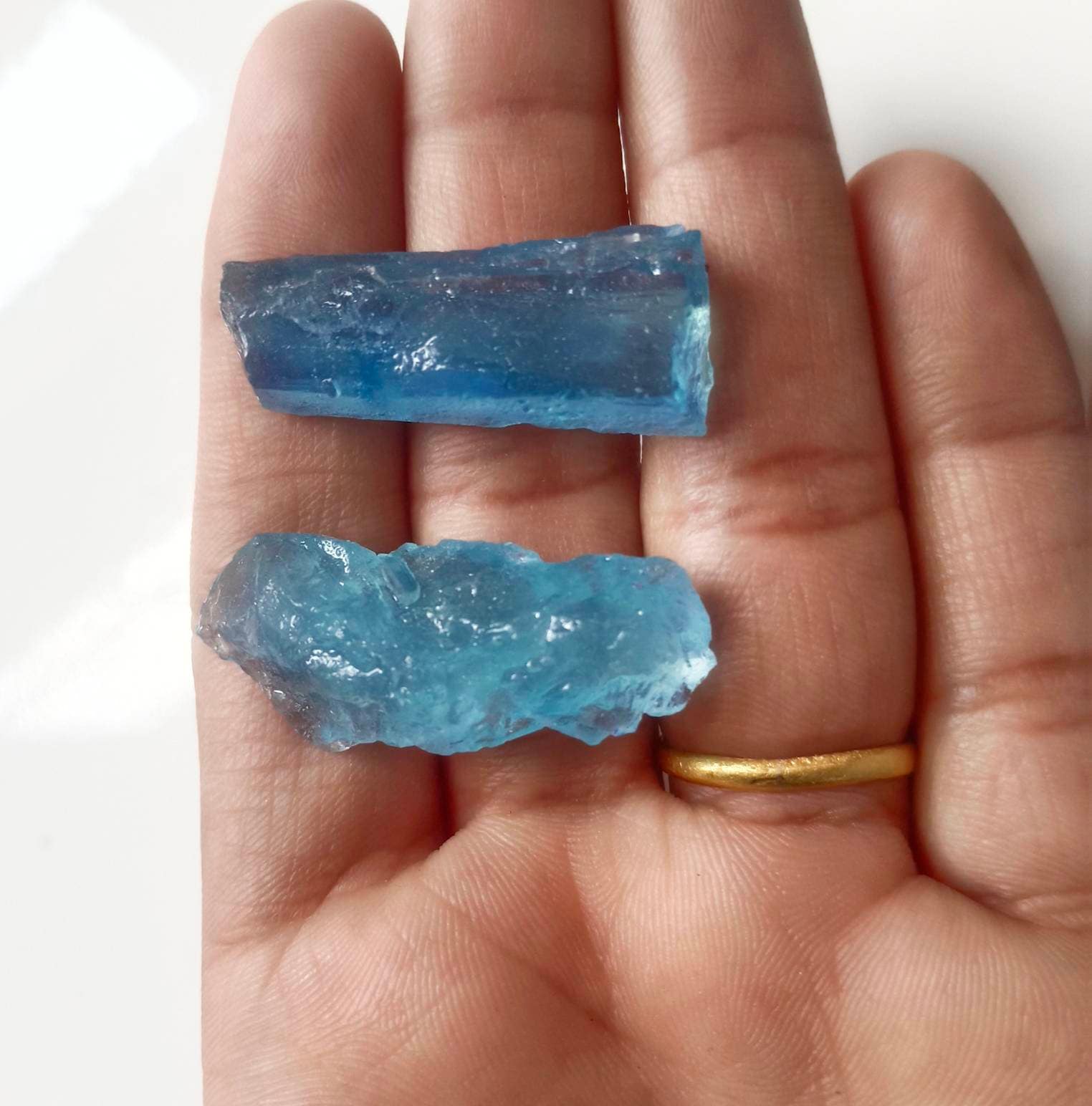 Natural Aquamarine Raw, Big Raw, Aquamarine Gemstone Raw, Rare Raw ...