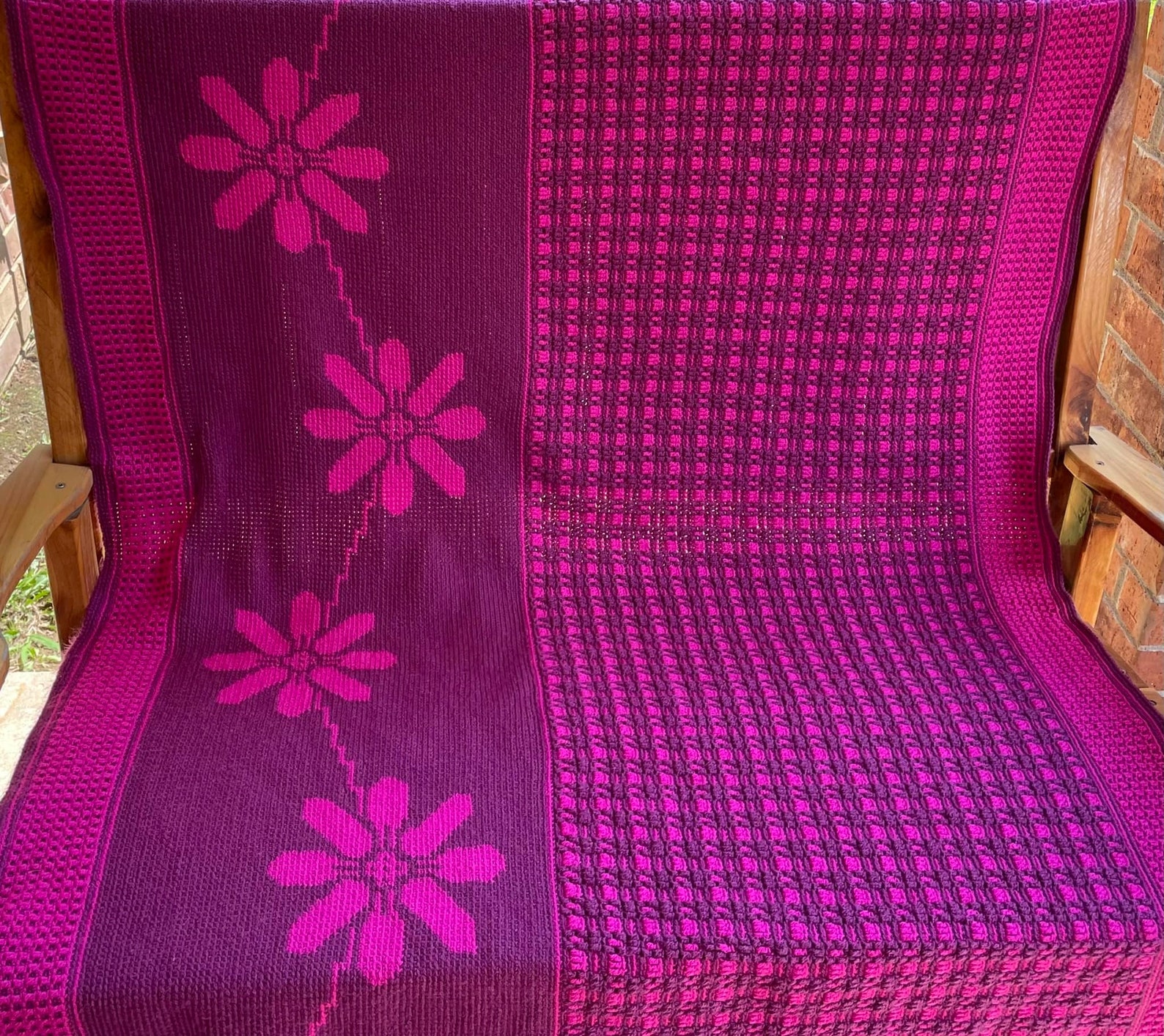 Daisy Chain Crochet Pattern - Etsy