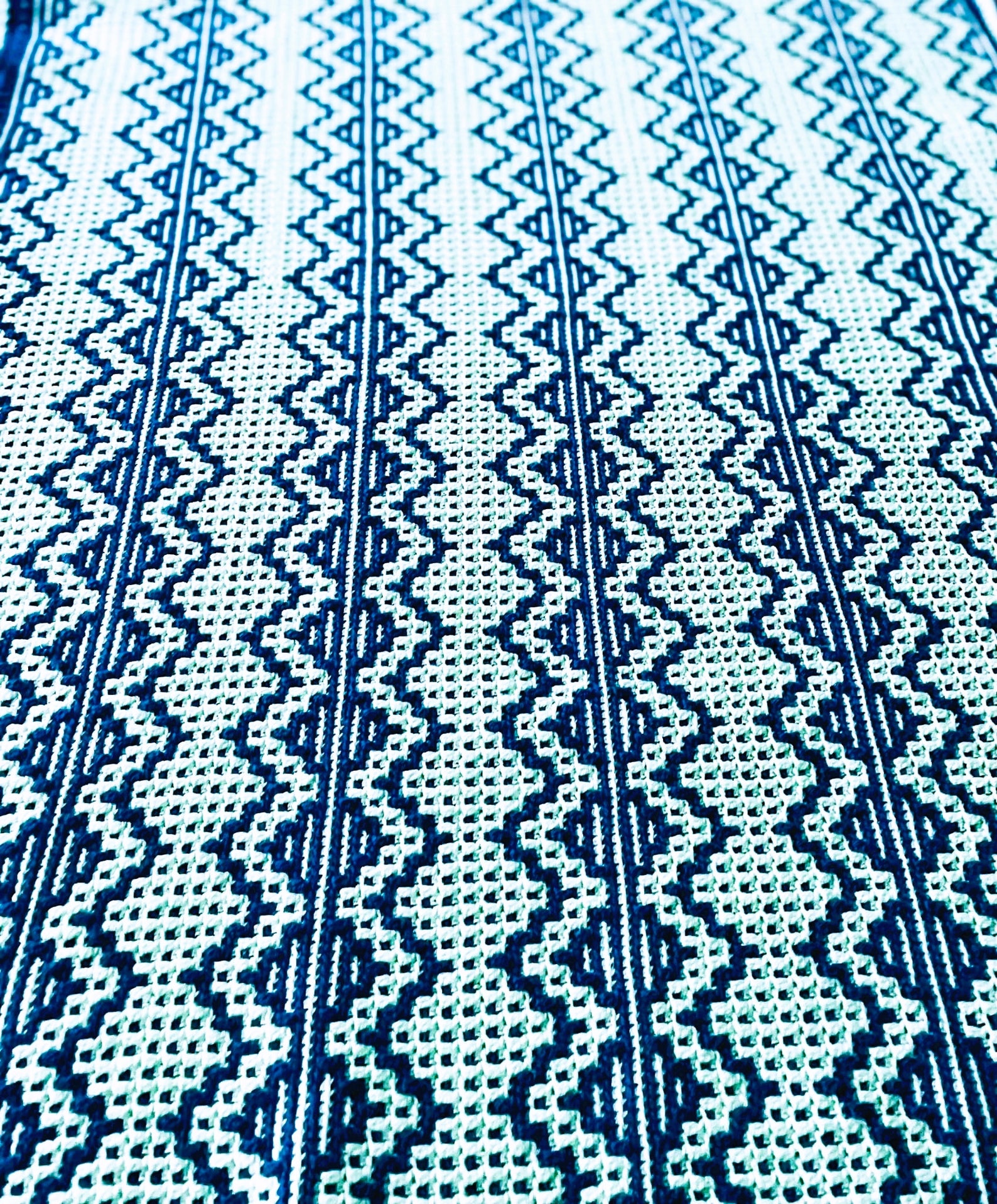 WAFFLE STRAND Mosaic Overlay Crochet Pattern - Etsy