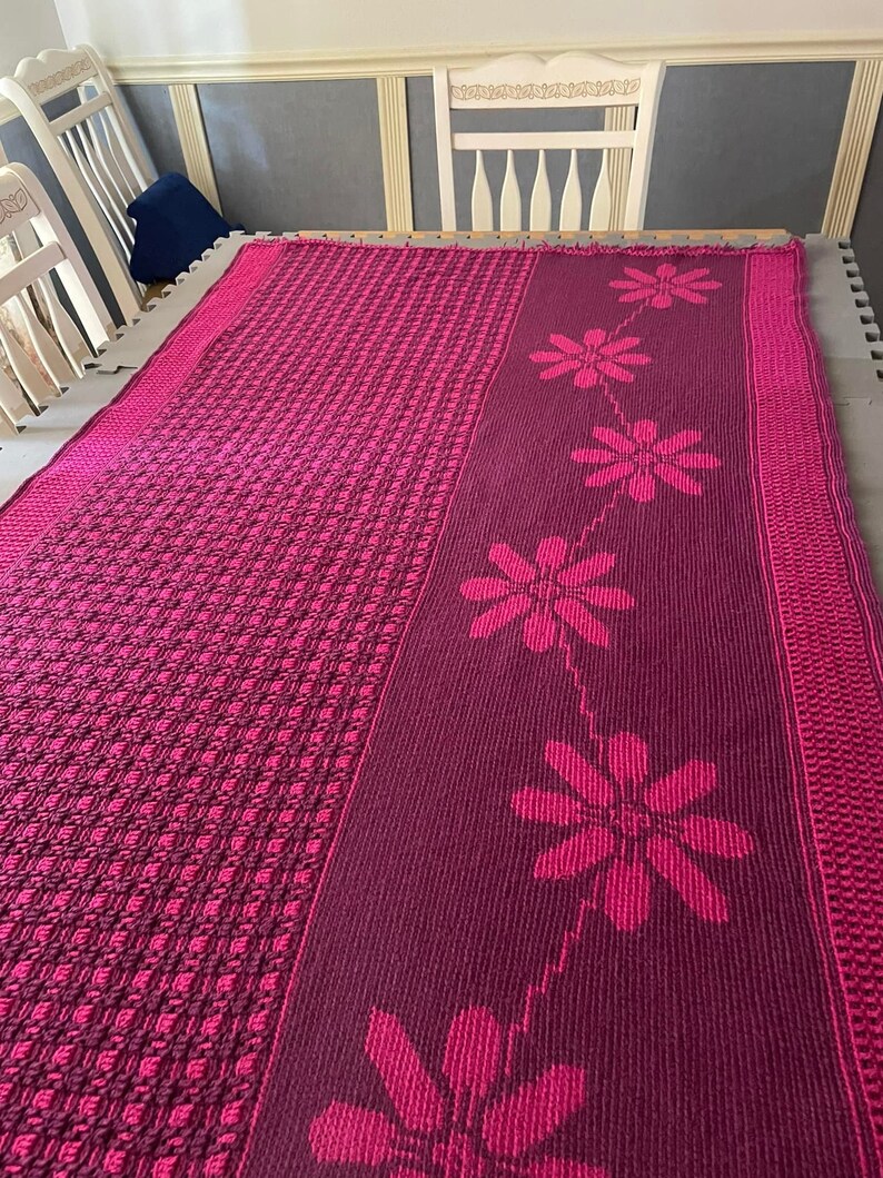 Daisy Chain Crochet Pattern - Etsy