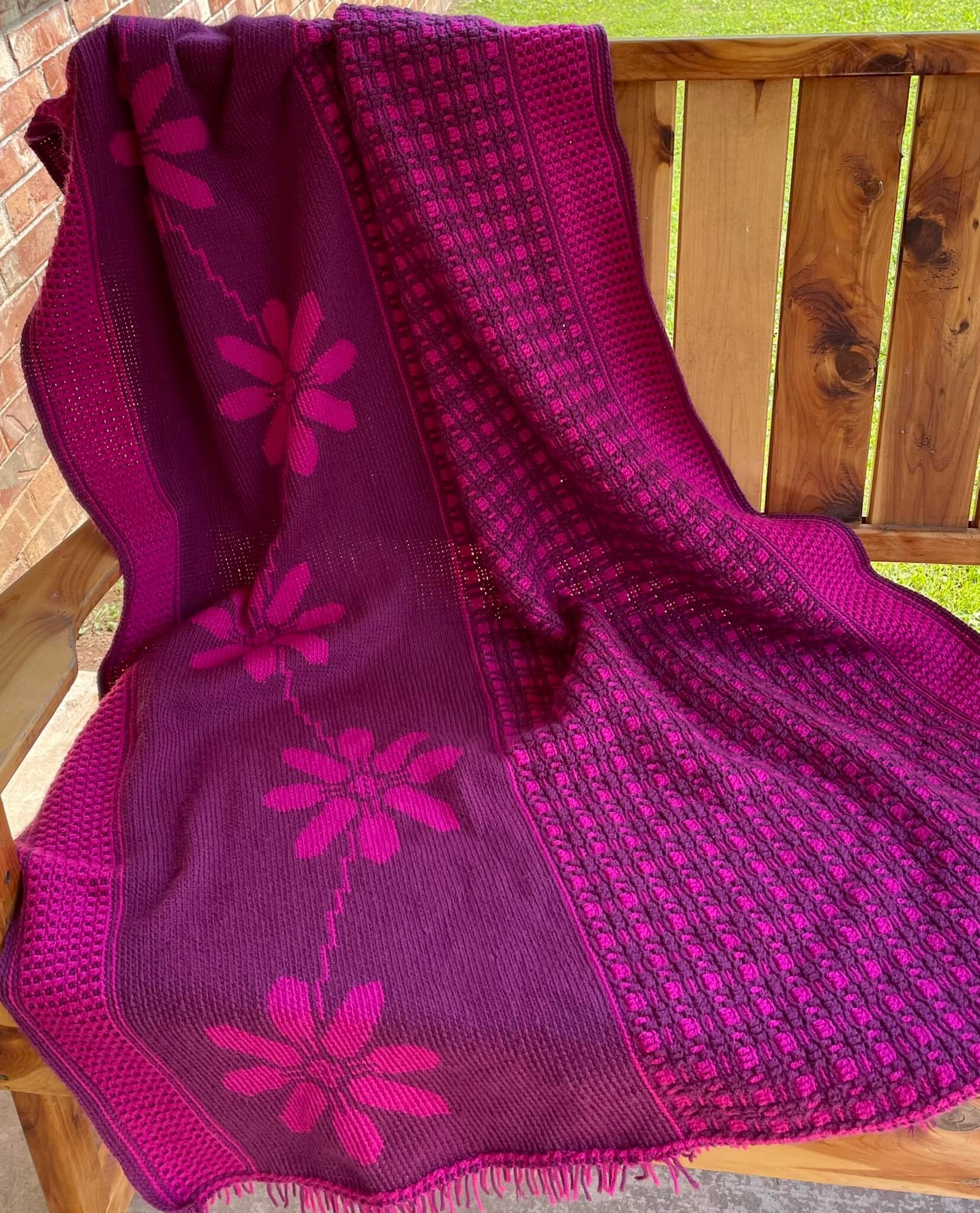 Daisy Chain Crochet Pattern - Etsy