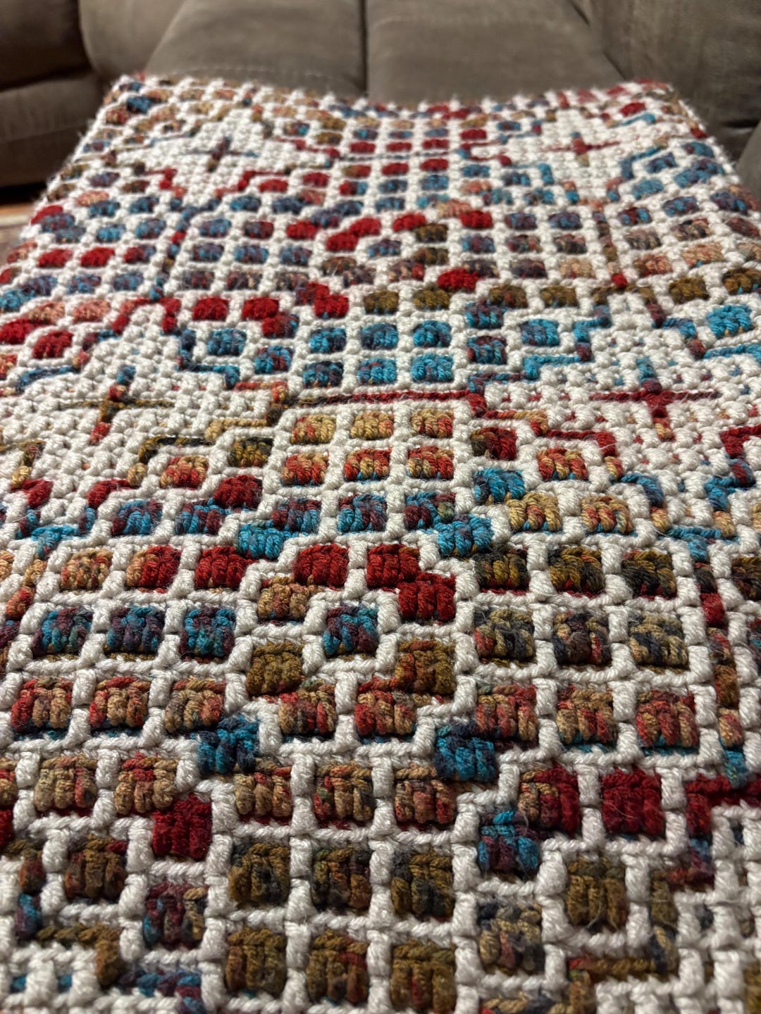 SHIELD WALL Mosaic Overlay Crochet Pattern - Etsy