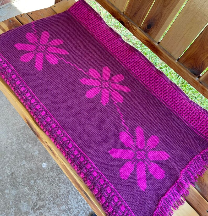 Daisy Chain Crochet Pattern - Etsy