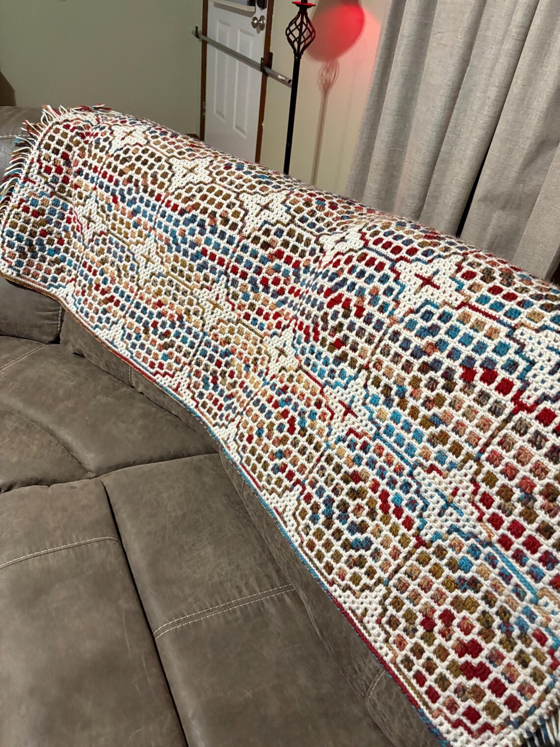 SHIELD WALL Mosaic Overlay Crochet Pattern - Etsy