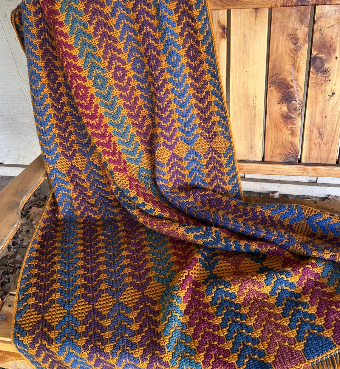 Desert Wind Mosaic Overlay Crochet Pattern - Etsy