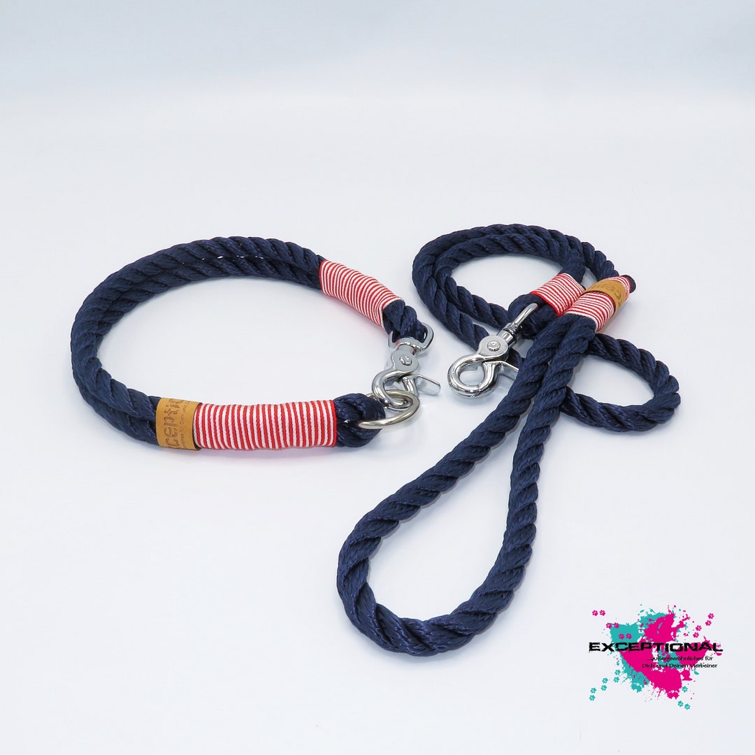 Basic Rope Collar/rope Ahoi Sailor - Etsy
