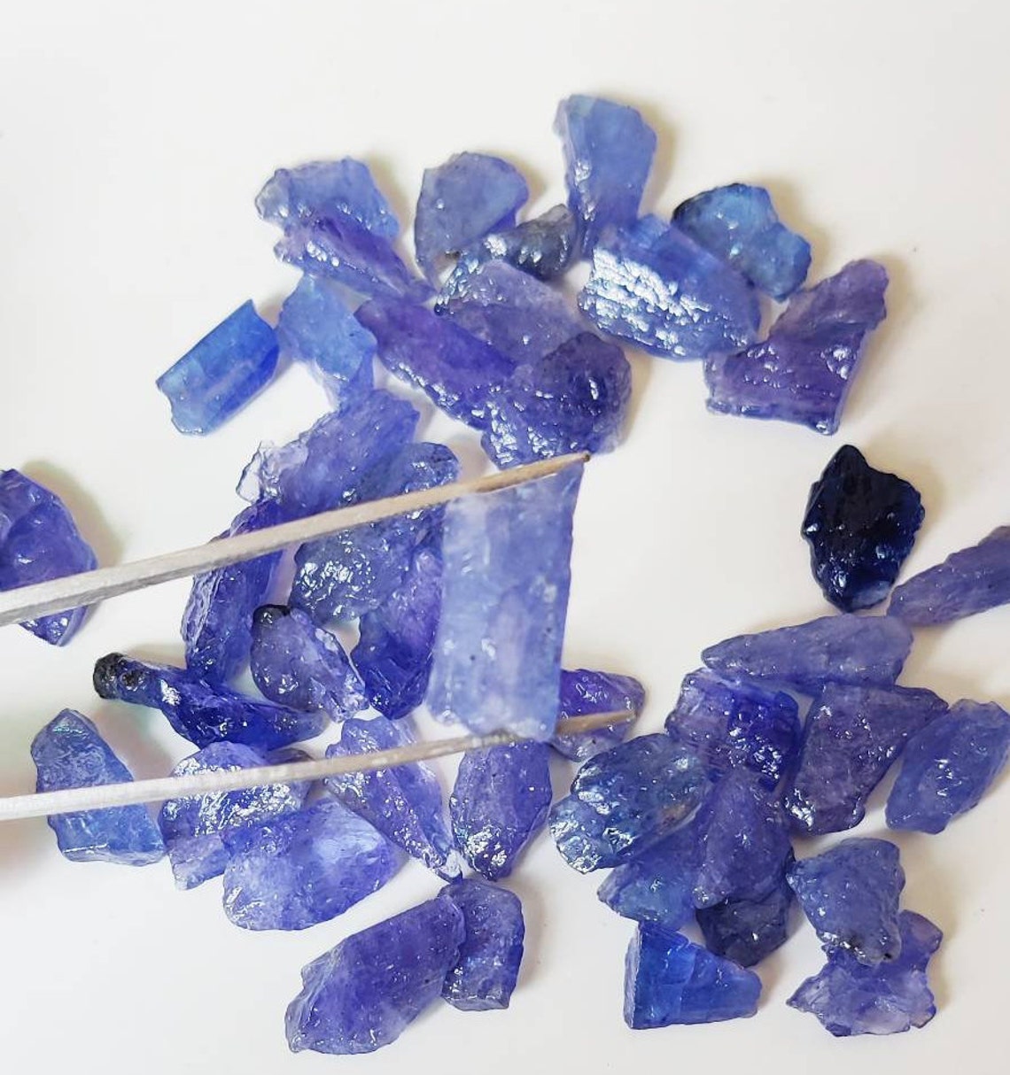 WILD SALE Raw Tanzanite Rough Tanzanite Gemstone for Jewelry Making ...